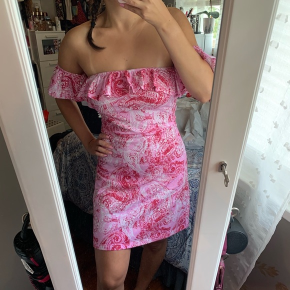 Missguided | Dresses | Lily Pulitzer Lookalike Pink Dress | Poshmark